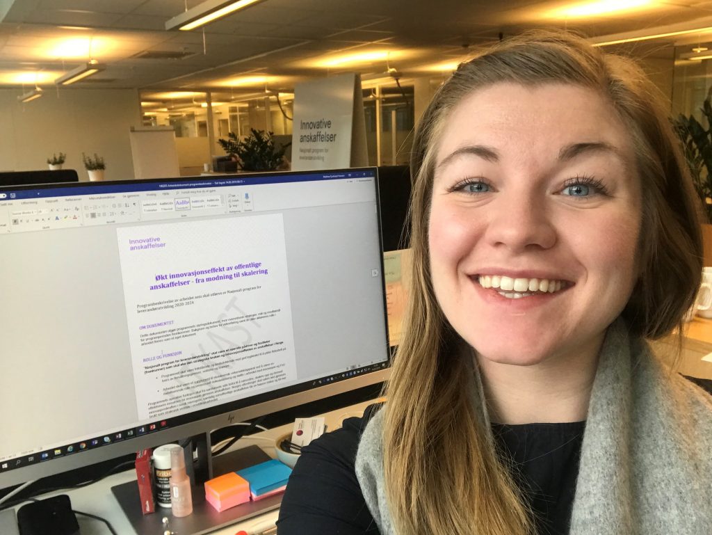 Bli kjent med Mathea! - Innovative anskaffelser